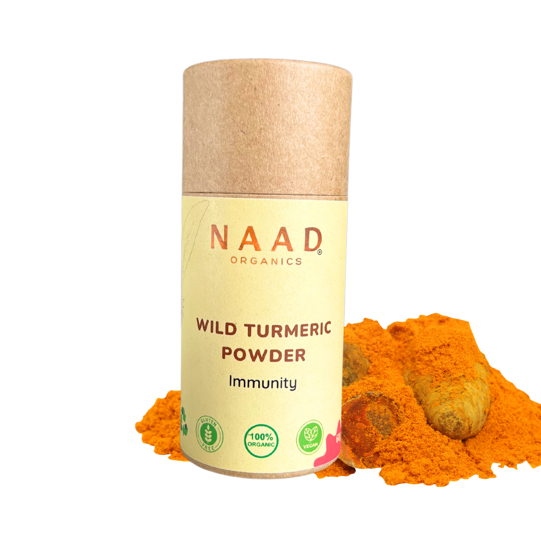 Organic Wild Turmeric Powder – Immunity – Naad Organics